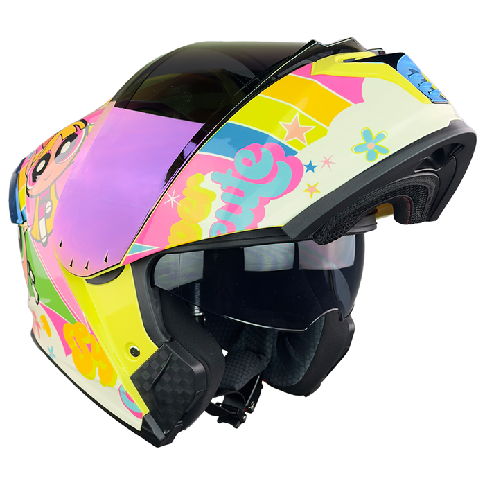 CASCO THUNDER CHICAS SUPERPODEROSAS COLORES