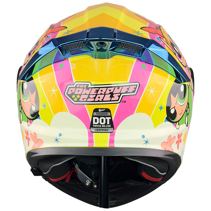 CASCO THUNDER CHICAS SUPERPODEROSAS COLORES