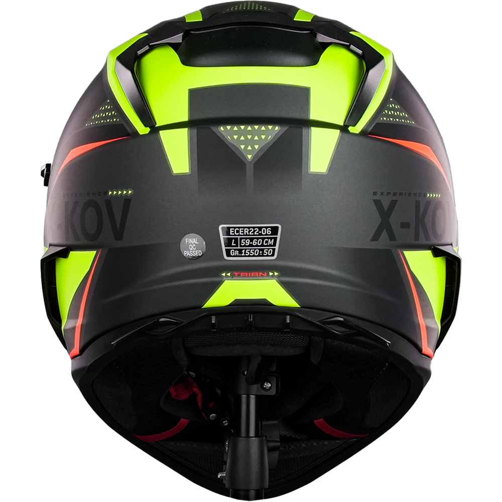 CASCO XSERIES MAGNETO NITRO NEÓN AMARILLO
