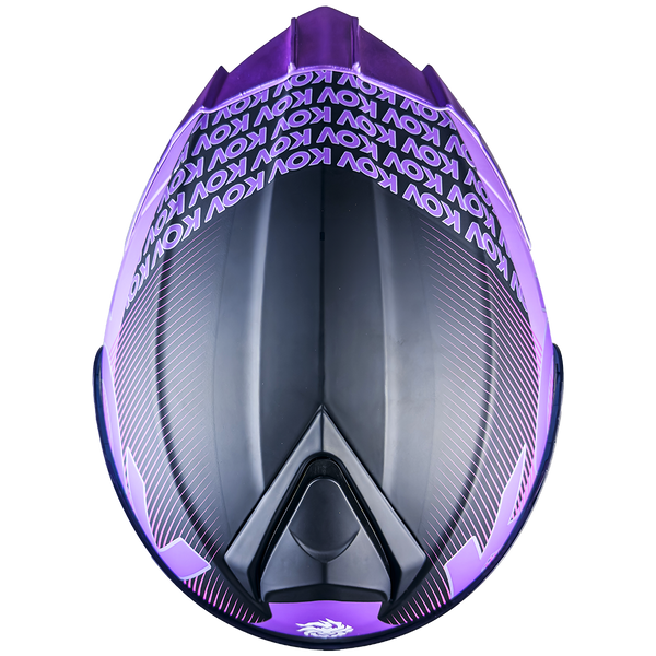 CASCO THUNDER FLOW MORADO
